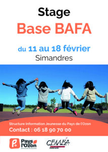 Stage BAFA : Devenez animateur(ice) ! | Pays de l'Ozon